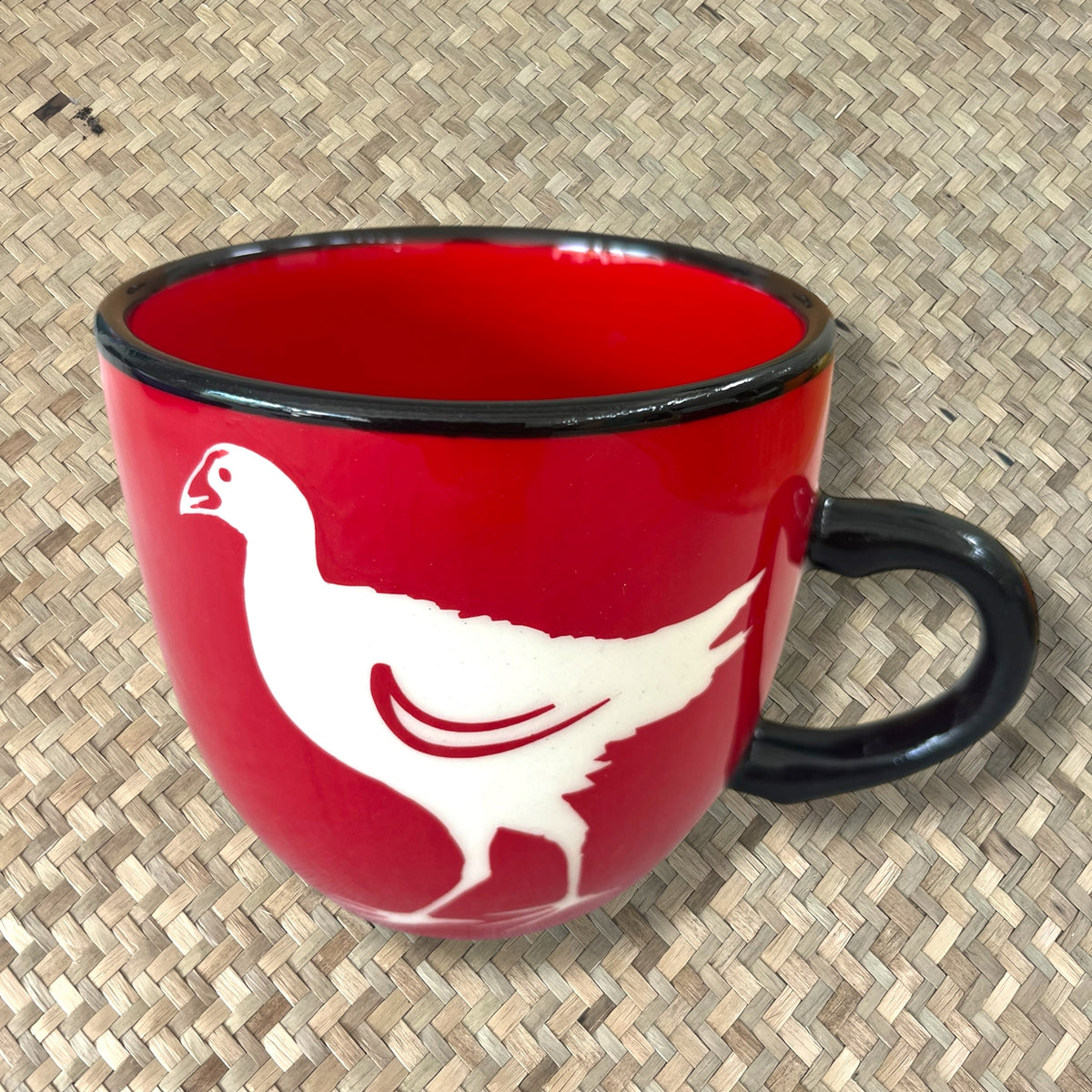 Painted Pacific Pottery Mugs - Red – The Fantail House