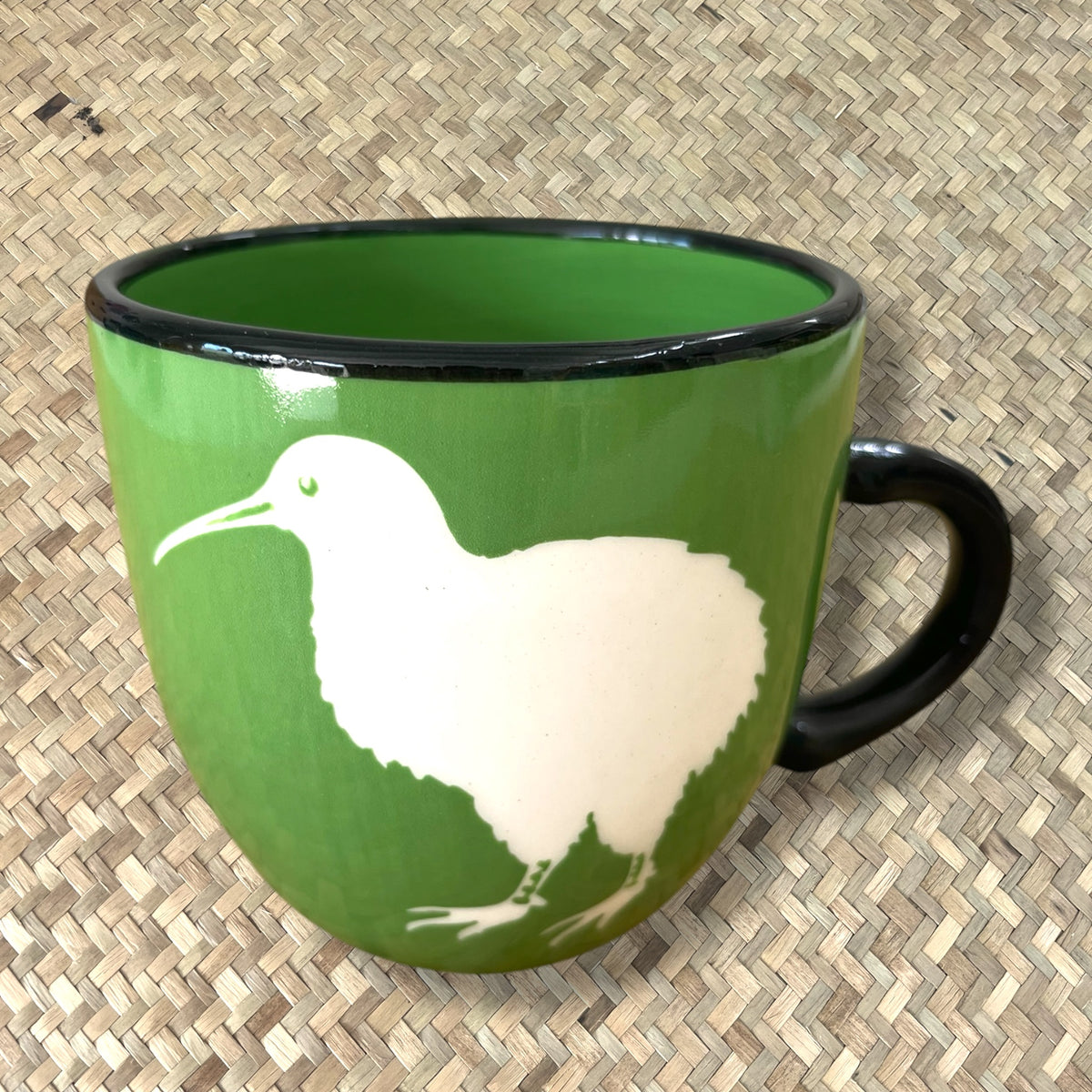Pacific Painted Pottery Mugs - Green – The Fantail House