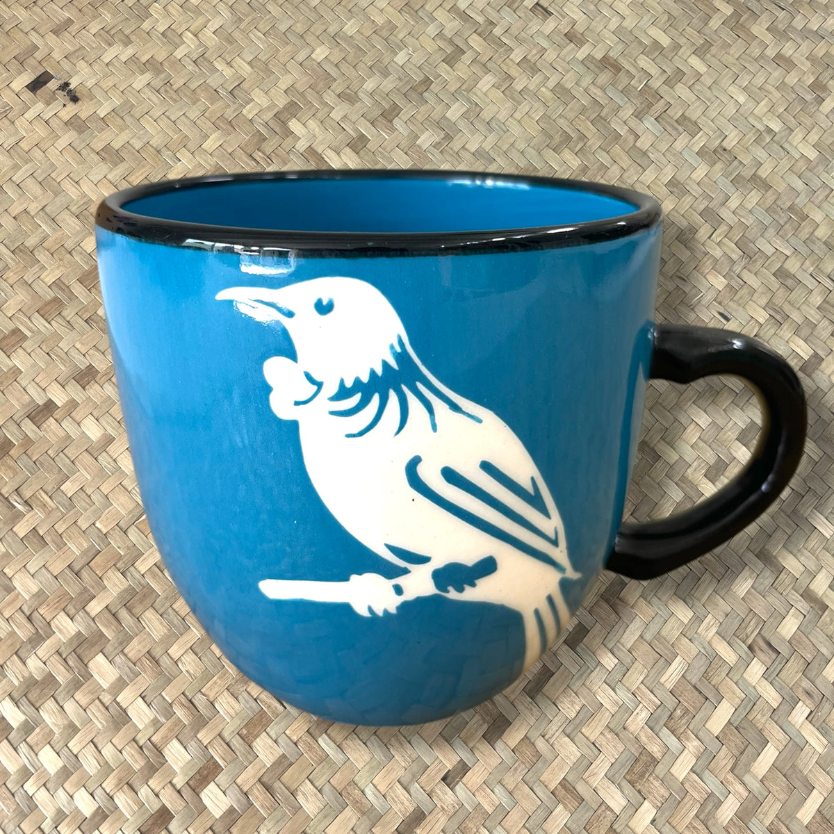 Pacific Painted Pottery Mugs - Blue – The Fantail House
