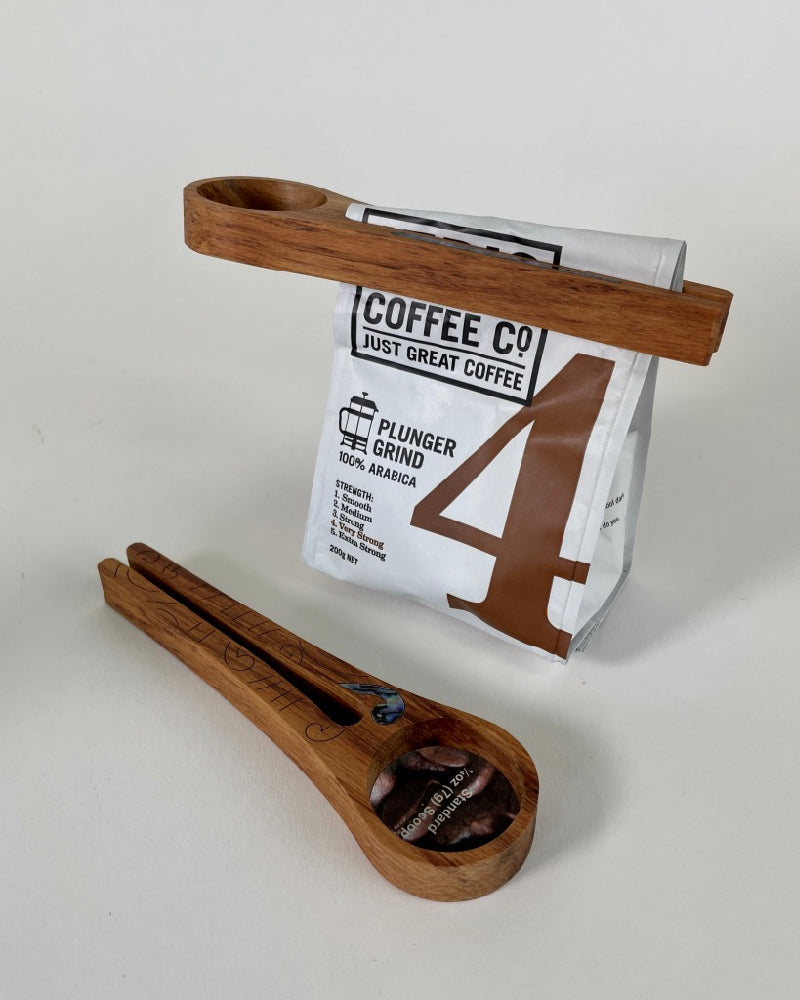 Coffee Measurer & Sealer - Spoonbill – The Fantail House