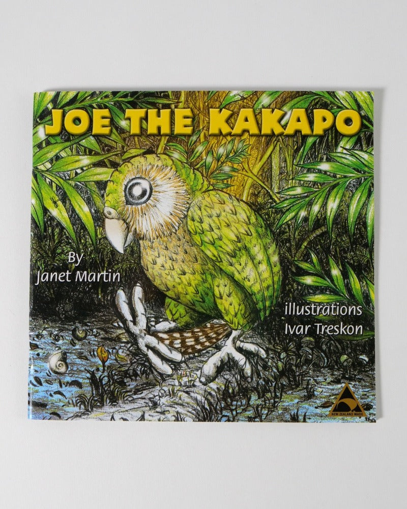 Children's Book - Joe the Kakapo – The Fantail House