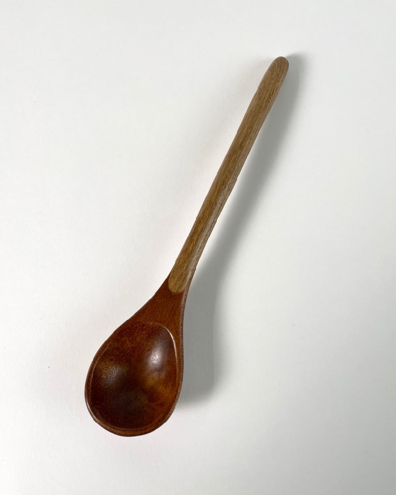 Small Dollop Spoon - Ancient Kauri and Pukatea – The Fantail House